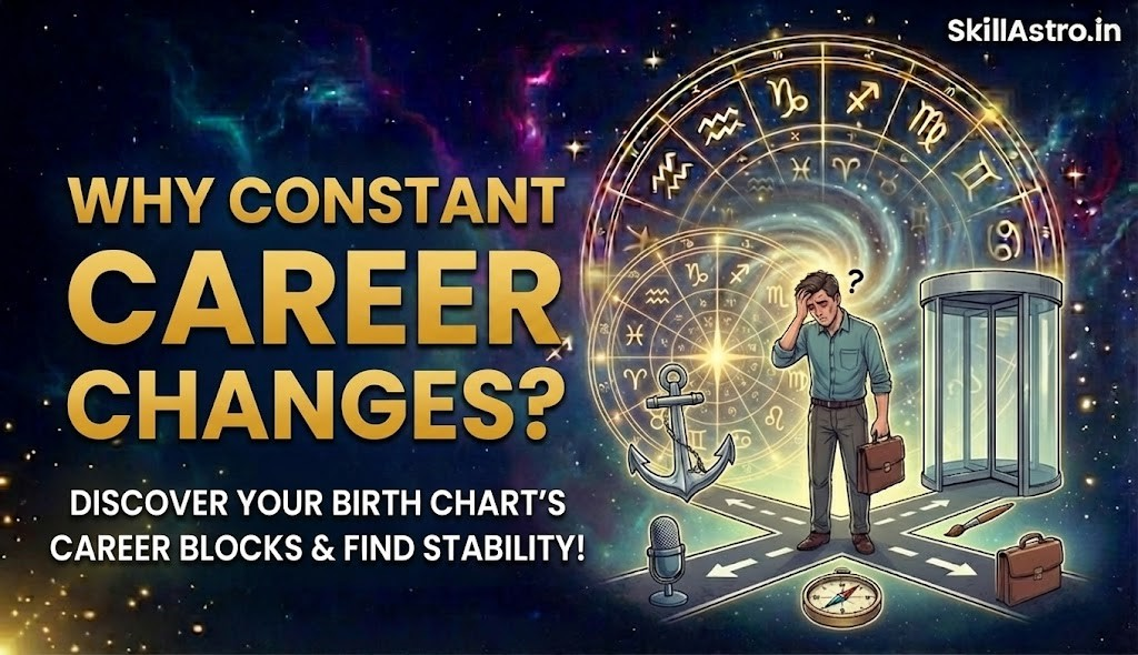 Why Repeated Career Changes? Vedic Astrology Reasons, and Immediate ...