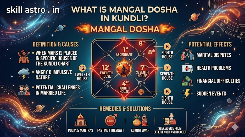 What is Mangal Dosh in Kundli? Deep Analysis of Mars, Symptoms, and ...