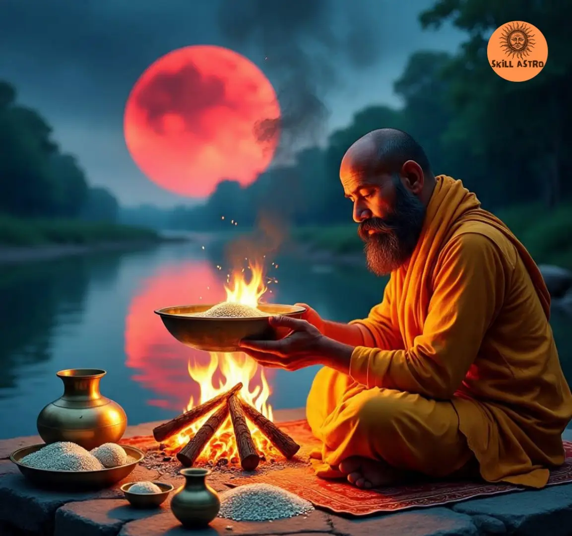 How Lunar Eclipse Enhances Pitru Paksha Rituals in 2025