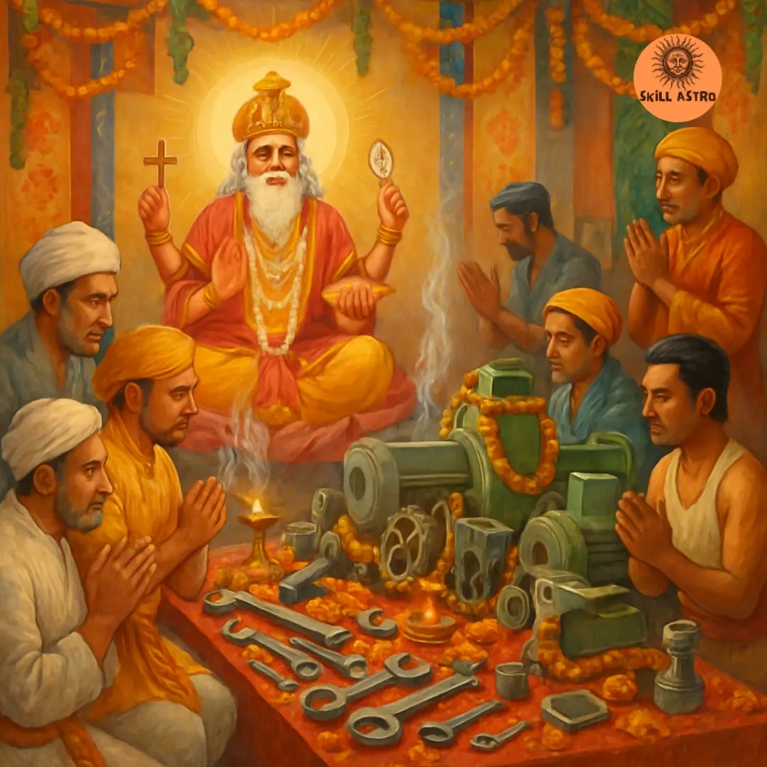 Vishwakarma Puja 2025: Astrological Insights for Workers, Architects ...