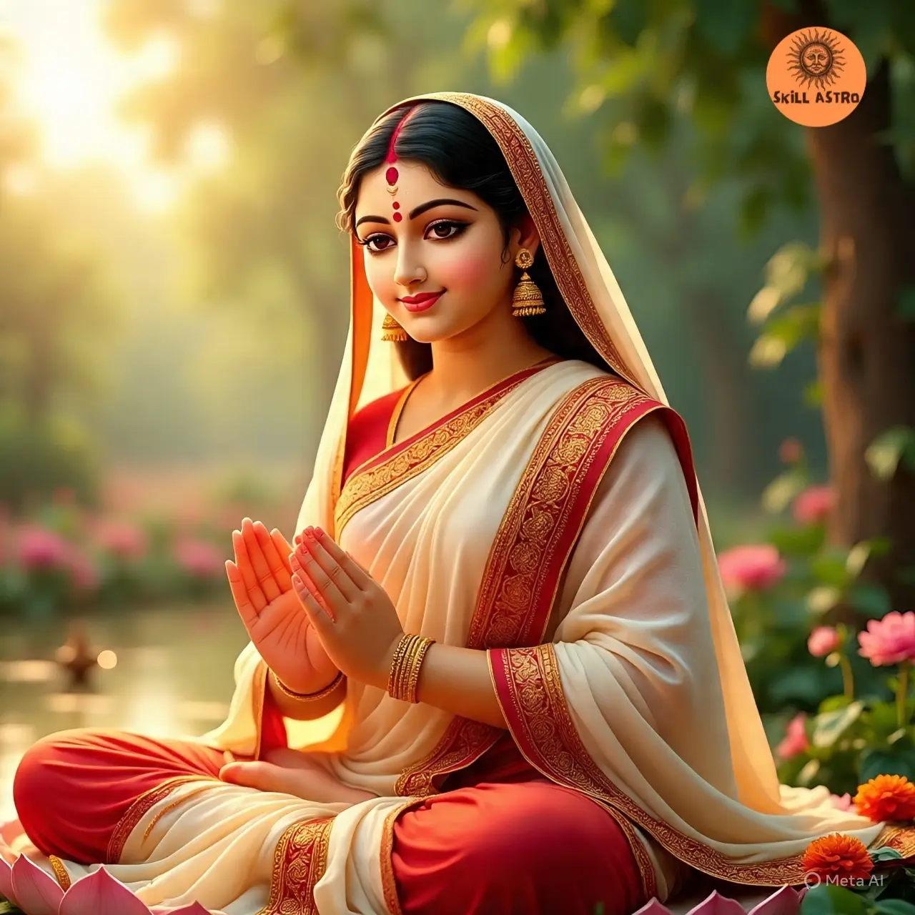 Brahmacharini – Symbol of penance and devotion. | Skill Astro
